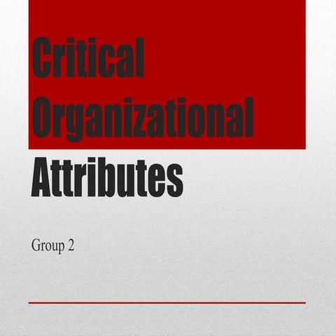 Critical Organizational Attributes report 2.pptx