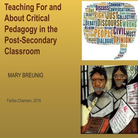 Critical pedagogy | PPTX