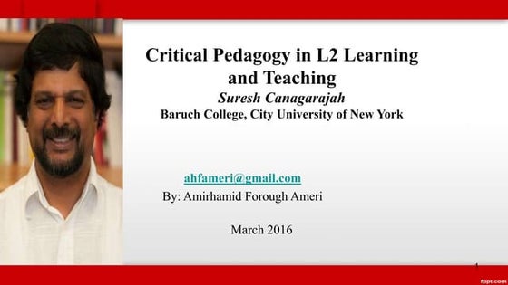 Critical Digital Pedagogy | PPT