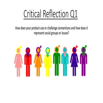 Critical reflection q1 | PPT