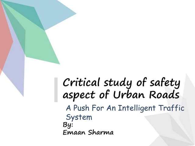 Traffic Congestion Ppt