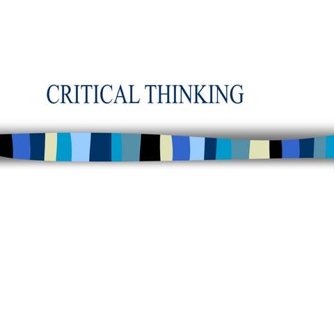 Critical Thinking.ppt