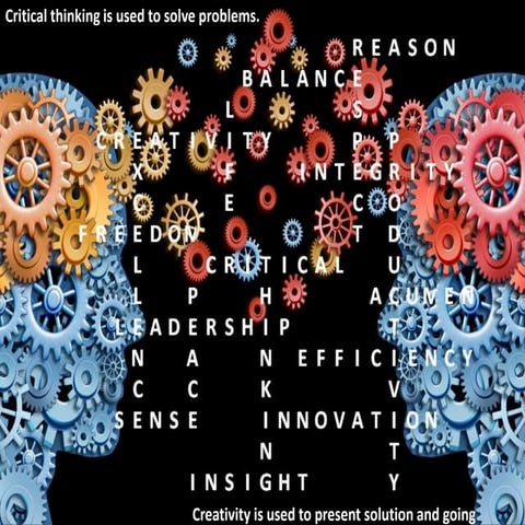Critical thinking and creativity | PPT