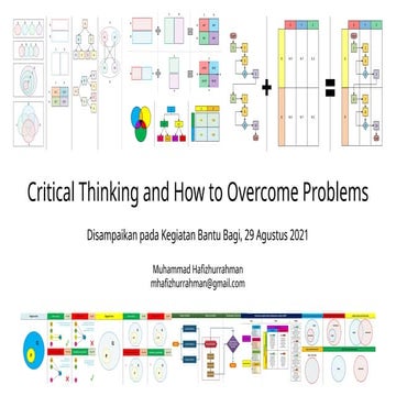 Critical Thinking and How to Overcome Problems | PPT
