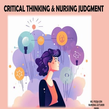 CRITICAL THINKING AND NURSING JUDGEMENT.pptx