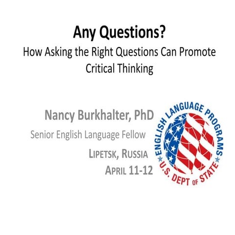 Higher order thinking skills presentation | PPTX