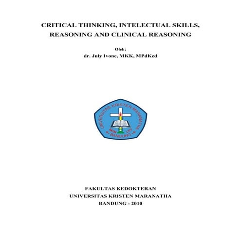 Critical thinking, intelectual skills, reasoning, and critic.pdf