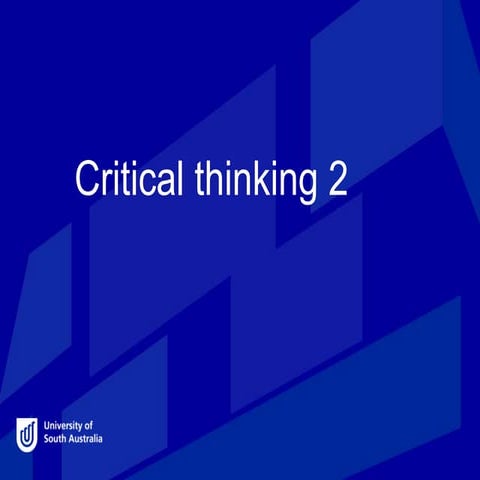 Critical thinking Part 2.pptx