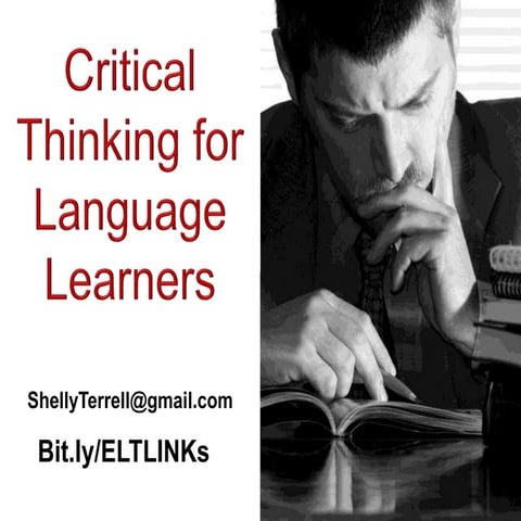Critical Thinking with Language Learners | PPTX