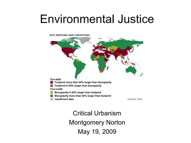 Environmental justice | PPT