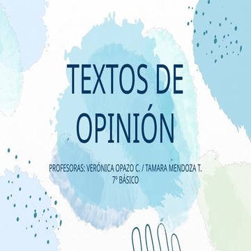 4to lenguaje distinguir entre hecho y opinión | PPTX