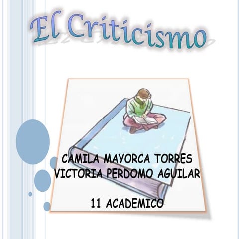 Criticismo | PPTX