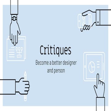Design Critique and Criticism | PDF