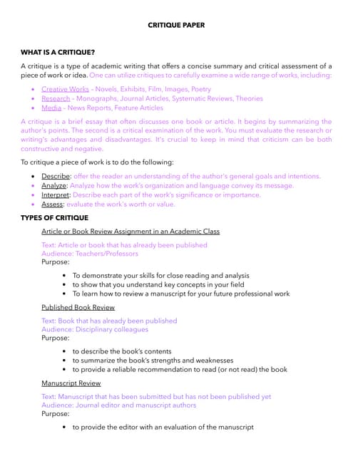 Reaction Paper-Review-Critique Paper.pptx