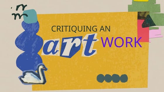 Chapter Four Art Criticism | PPTX