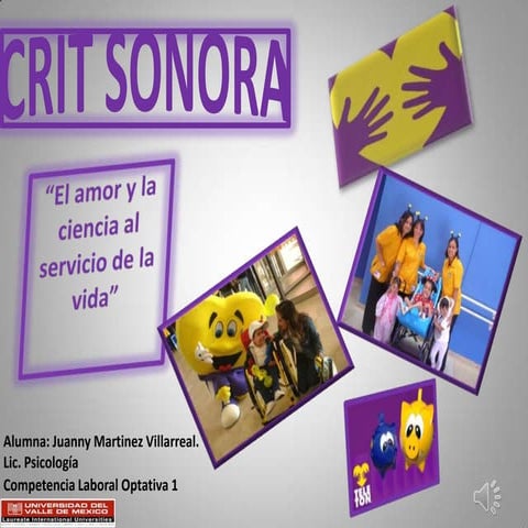 CRIT SONORA | PPTX