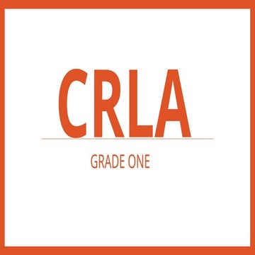 CRLA reading assessment for grade 1 .pptx