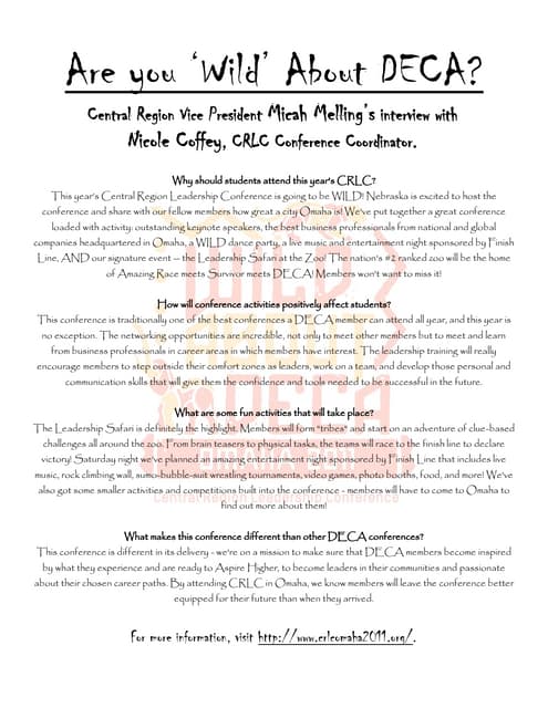 California DECA - What is DECA? | PPT