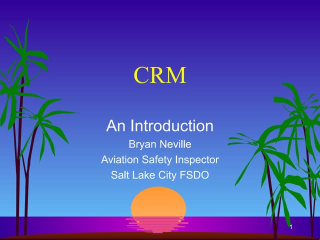 Crew Resource Management | PPTX