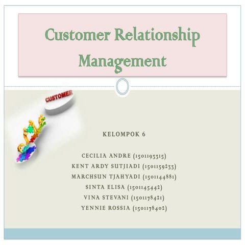 Customer Relationship Management | PPT