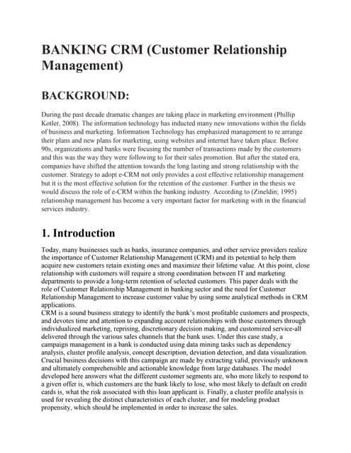 CUSTOMER RELATIONSHIP MANAGEMENT IN BANKS (CRM) in banking-ppt.pptx