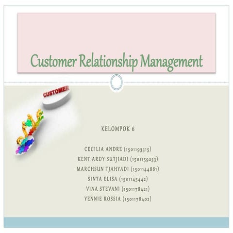 Customer Relationship Management | PPTX