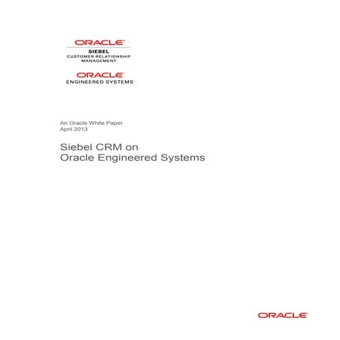 Crm oracle-engineered-sys-1931264 | PDF