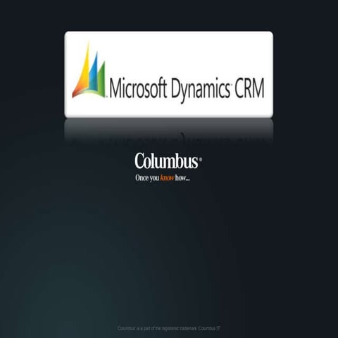 Dynamics CRM overview | PPSX