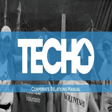 TECHO Corporate Relations Manual, Not Official | PPT