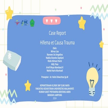 CASE REPORT ANATOMI MATA FISIOLOGI DAN PEMERIKSAAN MATA | PPTX