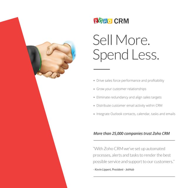 CRM Brochure@Zoho Corporation | PDF