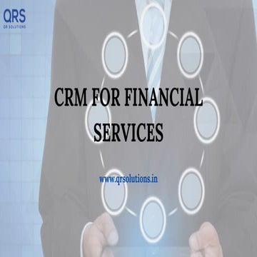 CRM for financial services industry | QR Solutions | PDF