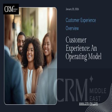 CRM Middle East- Customer Experience An Operating Model.pdf
