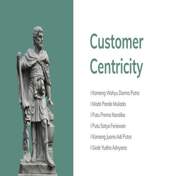 Customer Centricity | PDF