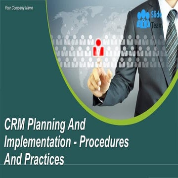 CRM Planning And Implementation Procedures And Practices Powerpoint ...