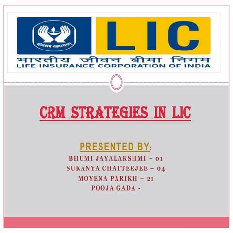 LIC - CRM | PPTX