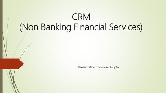 CRM in HDFC Bank | PDF | Business Utilities | Business