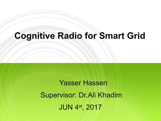 Cognitive Radio definition and benefits | PPT