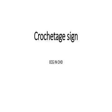 Crochetage sign | PPT