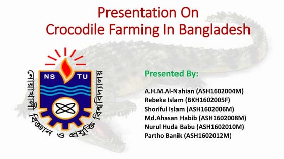 Snake Farming in/of Bangladesh | PPT