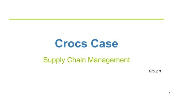 Crocs Marketing Strategy: Rise & Fall | PPT