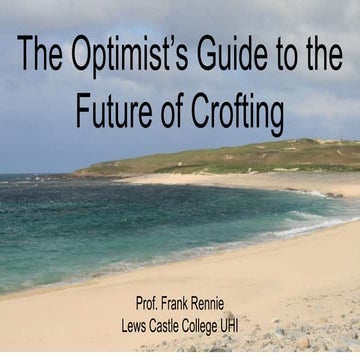 Crofting futures | PPTX
