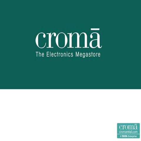 Presentation on Croma | PPTX