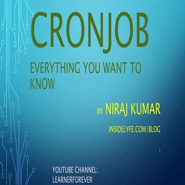 Cronjob | PPTX