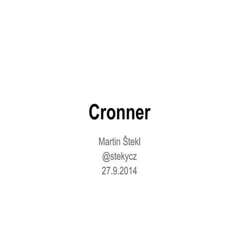 Cronner | PDF