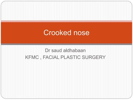Dns (Deviated Nasal Septum) | SurgicoMed.com
