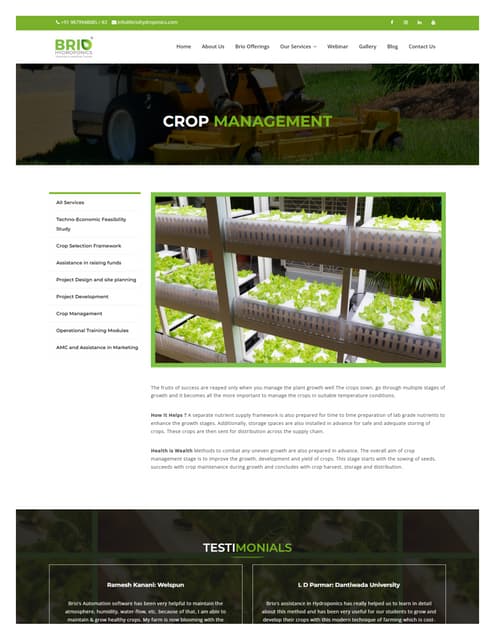 Sustainable Farming Success – Hydroponic Feasibility Study | PDF