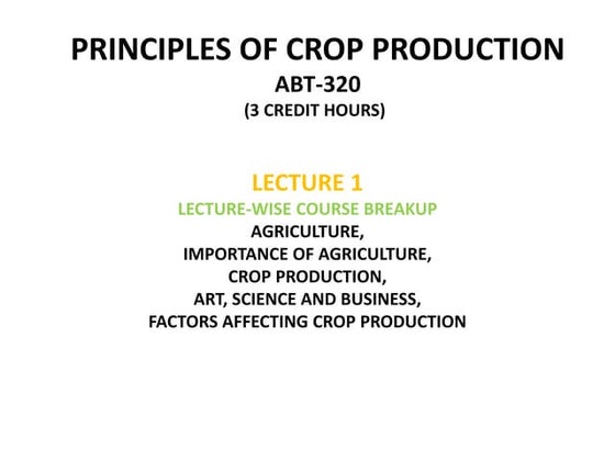 MEANING & SCOPE of Crop science.ppt