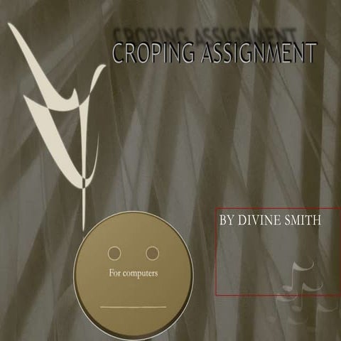 Crop Assignment | PPTX