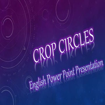 Crop circles (3) | PPTX